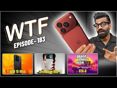 iPhone 18 Pro Max | iQOO 15 Ultra | GTA VI Gameplay | BlazeDuo | Episode 183 | Technical Guruji🔥🔥🔥