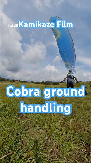Paragliding ground handling | front reverse ground control | takeoff excercise