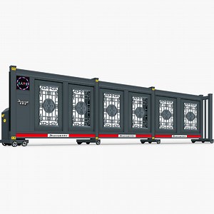 [Hot Item] Premium Aluminum Automatic Sliding Gate for Driveway Entry