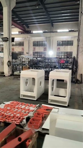 Sunrise Machinery PVC HDPE Pipe Making Machine PVC profile machine workshop #machine