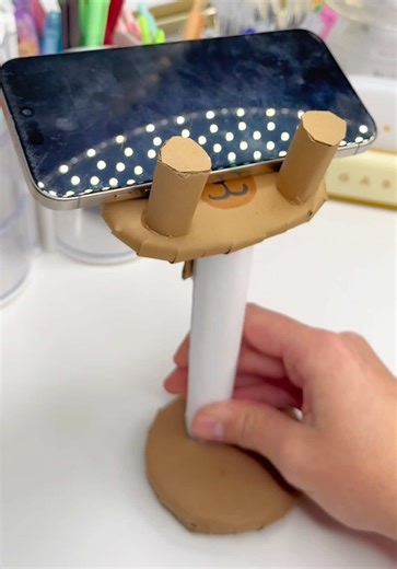 DIY Phone Stand and Stylus Pen Craft Ideas