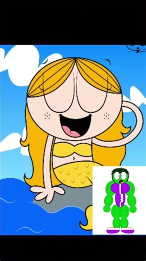 Miss Sunshine Humanized as a Mermaid VS She Hulk Redia