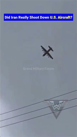 Iran Claims Downing U.S. Special Ops Aircraft