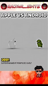 18K views · 632 reactions | Apple vs Android #rajaneditz #foryourpage #funnymoments #trollface #funnyvideo #edit #shorts #apple #android | Rajan Editz | Facebook