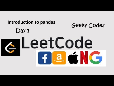 Create A Data Frame From List in Pandas | LeetCode Problem Day 1
