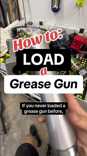 How to: Load a Grease Gun - Mechanic Basics