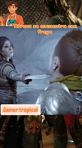 Atreus trata de hablar con freya #videoviralシviralシ2025 #fbreelsfypシ゚viralfbreelsfypシ゚viral #videoreelsシ #GodOfWarRagnarok #hadesgame #viralchallenge #thor #Valquiria #gamer #atreus | Gamer tropical