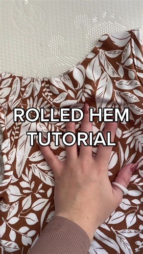 Hand Sewing Tutorial for Hemming a Shirt and Neckline