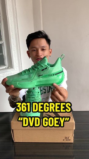 361 Degrees DVD GOEY Signature Shoes Unboxing Review