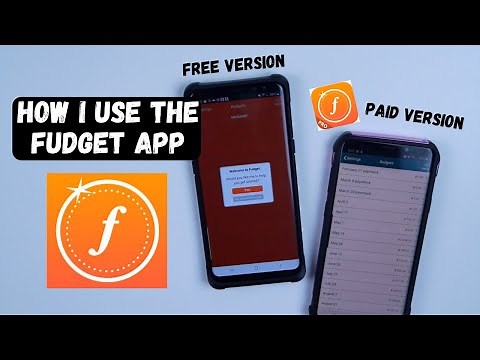 FUDGET APP Budgeting Tool Tutorial + How I Use It