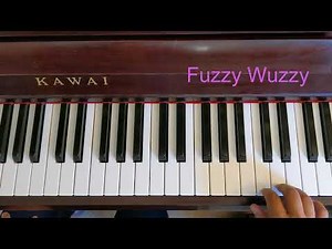 Fuzzy Wuzzy - Piano Safari Tutorial