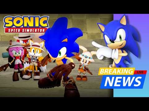 🚨 BREAKING NEWS : EXPLORER SKINS + SIM BLAZE are Coming to Sonic Speed Simulator!