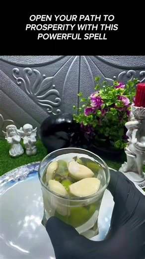 Open your path to prosperity with this powerful spell. Cut a lemon in the shape of a cross. Then add four legal tender coins from your country and place it inside a glass with water. Add four peeled garlic cloves and, directly from your hand, sprinkle in a handful of salt. Then place it in a corner of your home where no one will touch it. Leave it there for one week, and you will see how your paths to abundance and prosperity open. 💬 Comment “PROSPERITY” to seal this ritual. #witch #witchtok #w