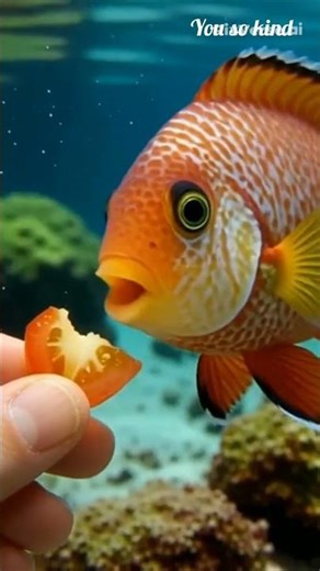 🥺🥰😍Fish eating ASMR video 🙂😌☺️😊😉😀