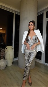 145K views · 9.5K reactions | GRWM: Styling A Snake Print Maxi Dress...