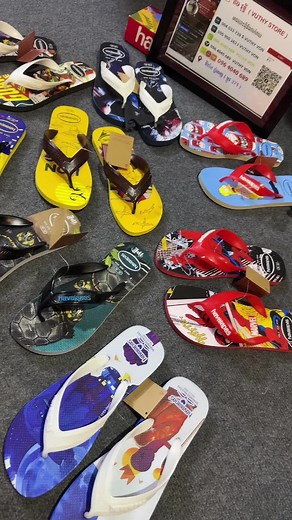 Colorful Cartoon Character Flip-Flops for Only $12