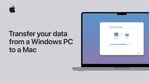 How to transfer your data from a Windows PC to a Mac using Migration Assistant | Apple Support | SNS Network