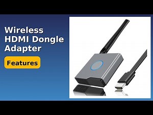 REVIEW (2026): Wireless HDMI Dongle Adapter. Features.