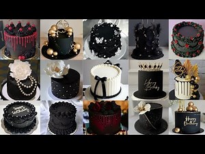 Elegant Black Cake Designs 2025 | Trending Cake Decoration Ideas