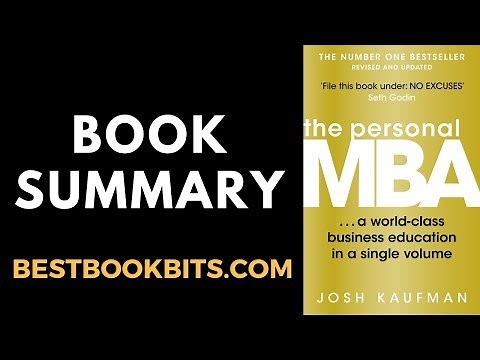 The Personal MBA | Josh Kaufman | Book Summary
