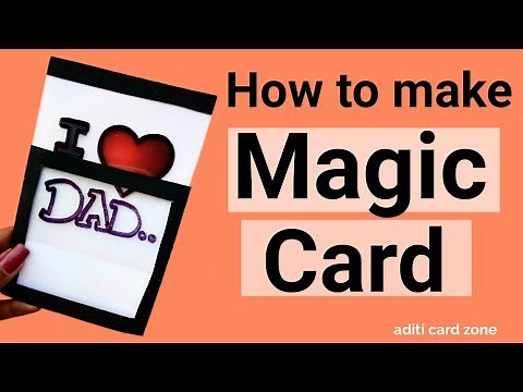 Magic Card Easy Tutorial | Diy Greeting Card Ideas | Friendship Day Card |