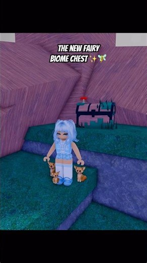 Opening The New Fairy Mini Biome Chest 🧚✨ 99 Nights In The Forest 🧚✨ Roblox #roblox #99nights
