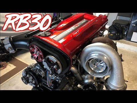 1000+HP Skyline GTR RB30 Engine is Complete! + Engine Bay Paint