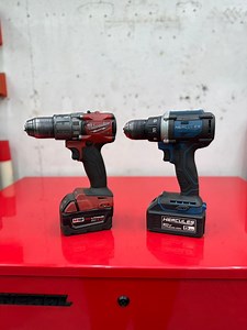 I’ve been using the Hercules Power Tool line from Harbor Freight for almost 2 years. Here’s my opinion on the 20v Hammer Drill vs my Milwaukee m18 fuel Hammer Drill. Follow us as we will be reviewing one tool a week. ••• #redbeardsgarage #harborfreight #powertools #hercules #milwaukee #garage #tools #fabrication | Red Beards Garage
