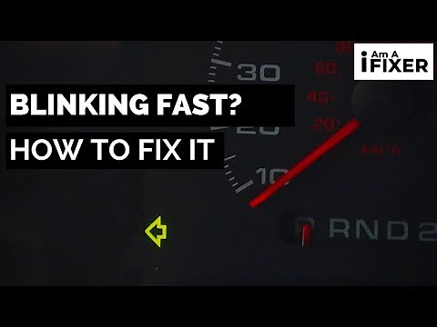 How to Fix a Quickly Flashing Turn Signal