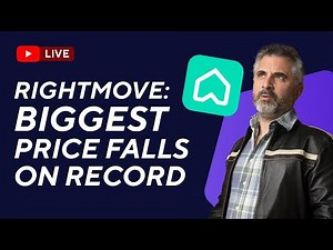 🚨 Record July asking price drop: Rightmove ⤵️ - Reaction & Breakdown