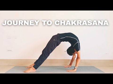 Journey to Chakrasana #youtube #yoga #viral #trending