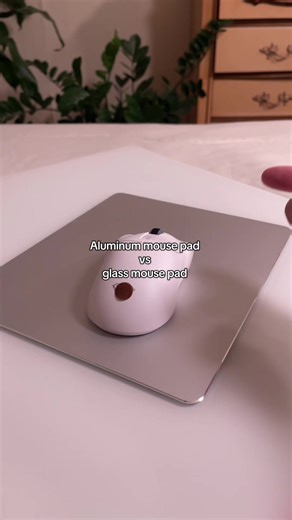 Aluminum Mouse Pad Compared to Glass Mouse Pad