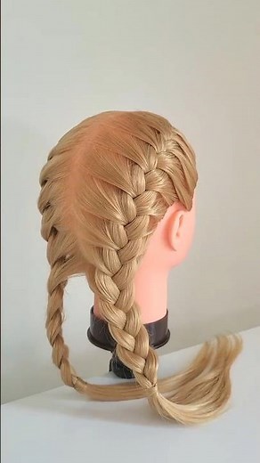 How to French Braids Tutorial #frenchbraidhairstyle