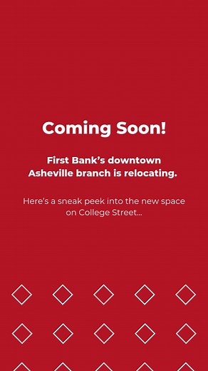 📍 Coming soon! Our new location provides three drive-thru lanes, onsite parking, a drive-thru ATM, and the friendly faces you know and love. We can’t wait to welcome you! #localfirstbank | First Bank
