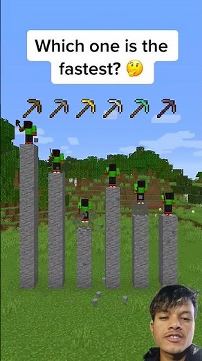 Testing Minecraft's FASTEST Pickaxe!