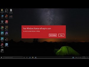 How to Fix Your Windows License Will Expire Soon Windows 10