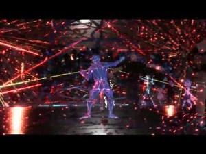 Atlas Hopping Light Show in Sansar VR world