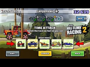 Hill Climb Racing 2 - 32639 POINTS IN CANYONBALL TEAM EVENT