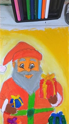 Santa Claus 🎅 Christmas Drawing #shorts #art #drawing #santaclaus #christmas