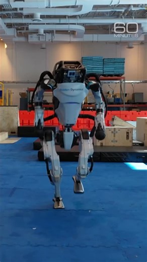 60 Minutes on Instagram: "When 60 Minutes first met Atlas in 2021, it was stiff in its movements. Now, it’s been upgraded, with joints that allow it to rotate its arms, torso and head 360 degrees. “We think that’s the way you should build robots,” CEO Robert Playter told 60 Minutes. “Don’t limit yourself to what people can do but actually go beyond.”"