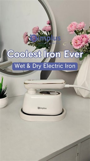 Discover the Cool Simplus Wet and Dry Electric Iron
