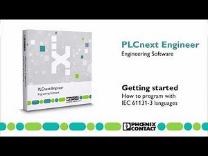 How to program a PLC in IEC 61131-3 languages | Getting Started with PLCnext Engineer
