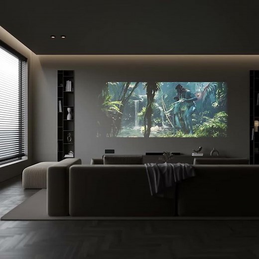 3D Modern Minimal Home theatre | 3Ds max & Corona Render