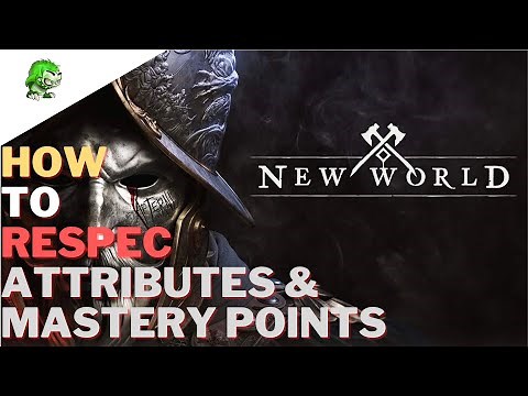 New World How to respec attributes and weapon mastery points