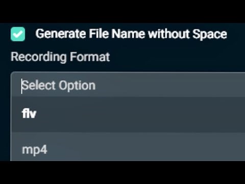 Streamlabs OBS How to CHANGE File Format New!