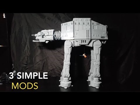 3 Simple Mods To The LEGO UCS AT-AT