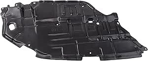 TRQ Driver Side Lower Engine Splash Shield Compatible with 2012-2014 Toyota Camry TO1228178