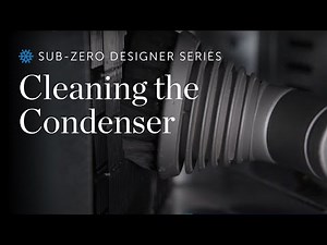 Sub-Zero Designer Series - How To Clean the Condenser