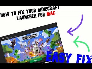 How To Fix Your Minecraft Launcher Not Opening On A MAC