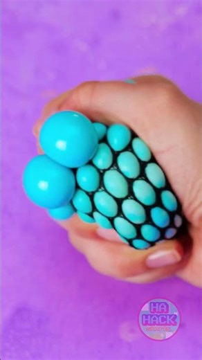 Toothpaste Stress Ball Magic! 🪄✨ DIY Fun #shorts